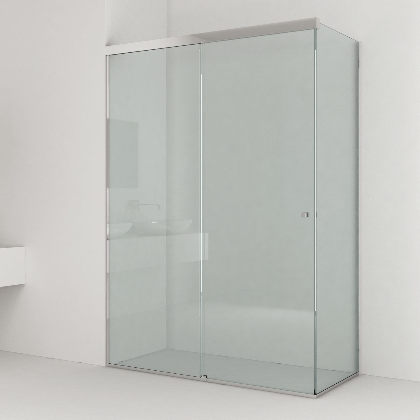 Sistema deslizante em alumínio - FLOWING - GSF Design - para porta de ...