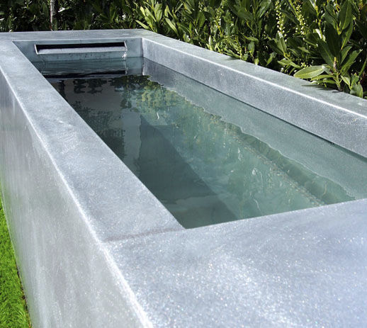 Fonte de jardim - BASSIN FILANT - Tonton Zingueur - em zinco ...