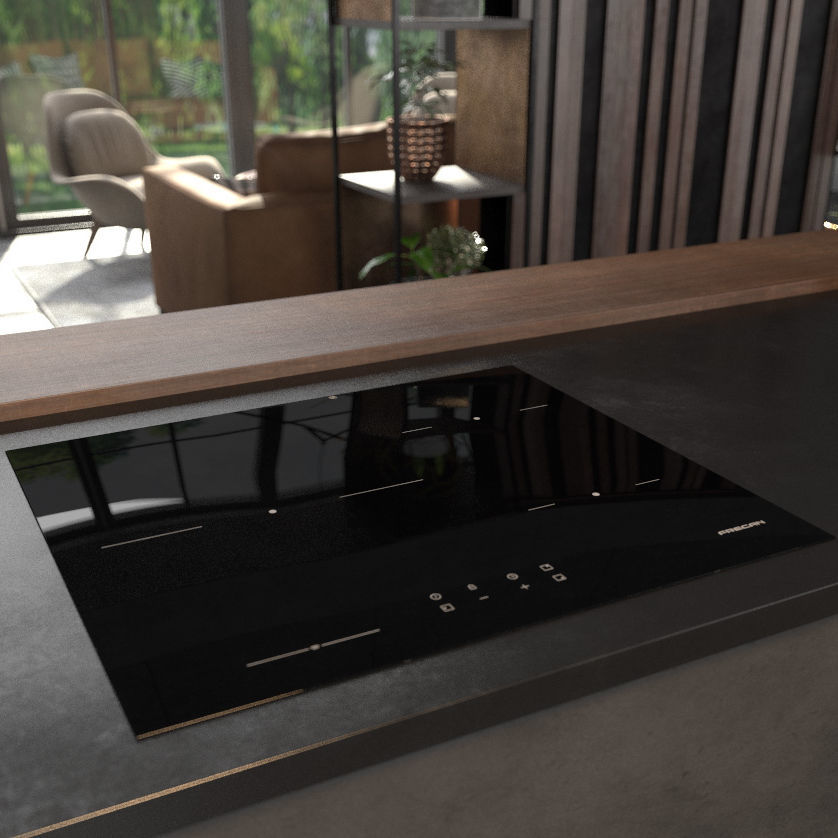 Cooktop de indução - H-Connect 603 ELC - Frecan - 3 bocas / de embutir ...