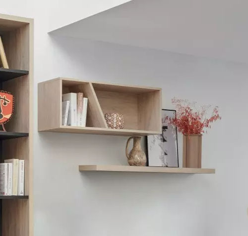 Estante de parede - OBLIK - Meubles Célio - contemporânea / em laminado ...