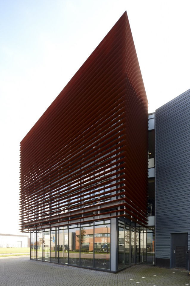 Brise metálico - EURAMAX COATED PRODUCTS - para fachada