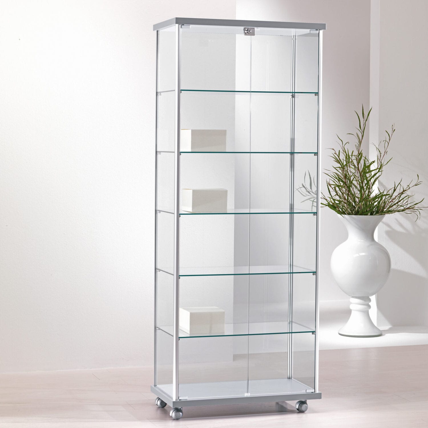 Vitrina contemporânea - 73/A - Italvetrine - freestanding / em vidro ...