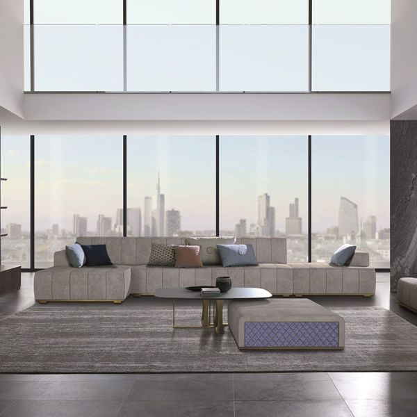 Sofá modular - DI50 CUBE - CARPANELLI - contemporâneo / em tecido