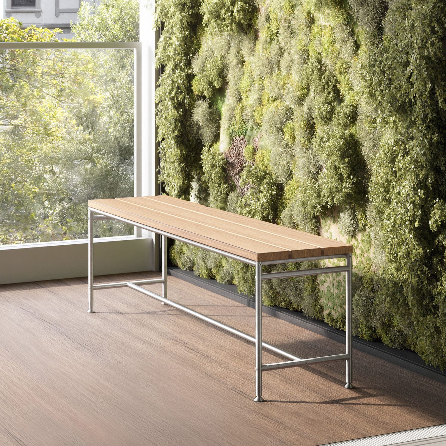 Banco de design minimalista - Outdoor Sitzbänke - PHOS Design GmbH - em ...