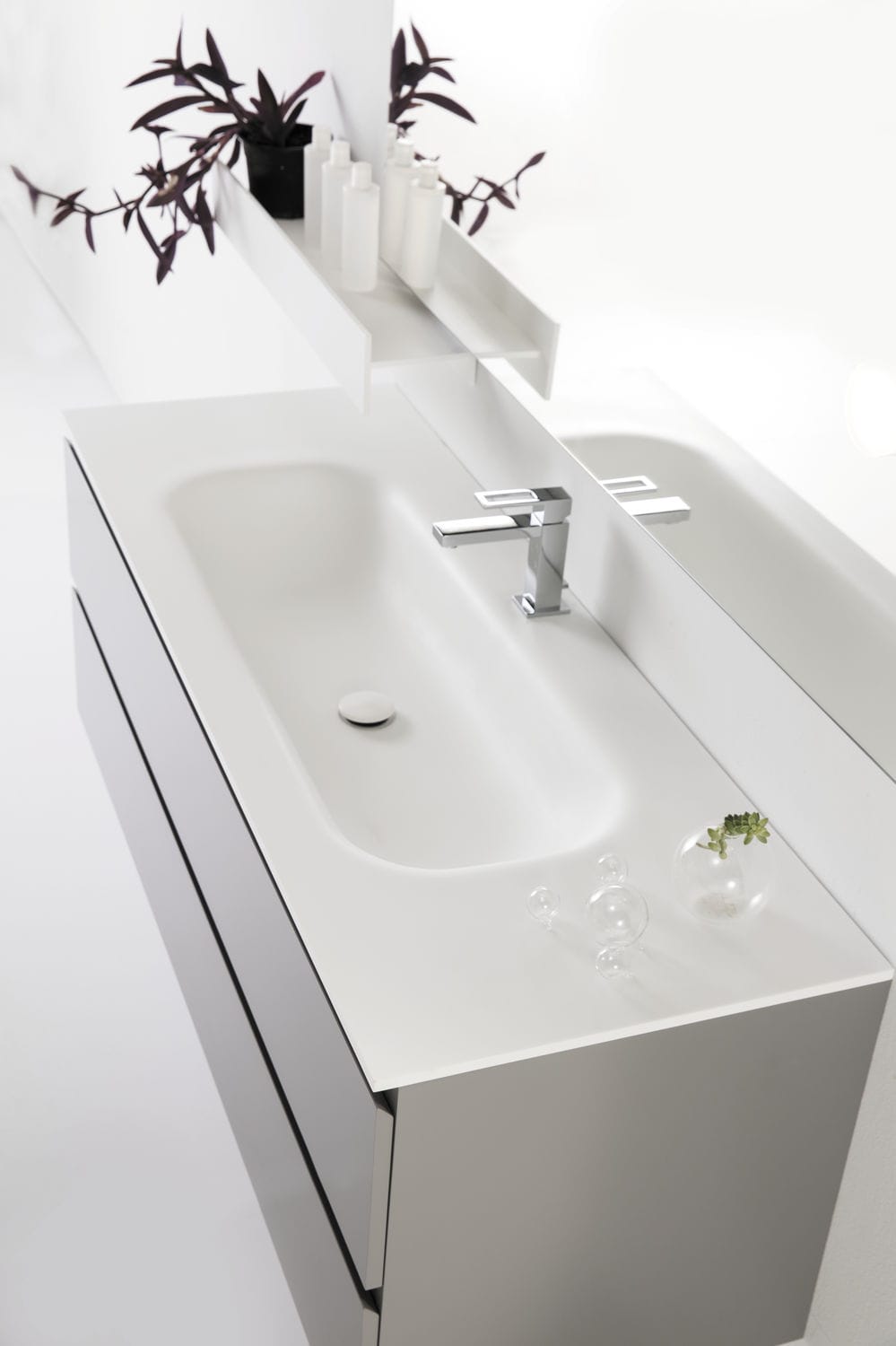 Cuba de embutir - FORMA SMALL - Naxani - em Superfície Sólida / com ...