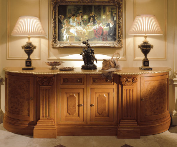 Buffet aparador estilo Regência - Clive Christian - em madeira / com ...