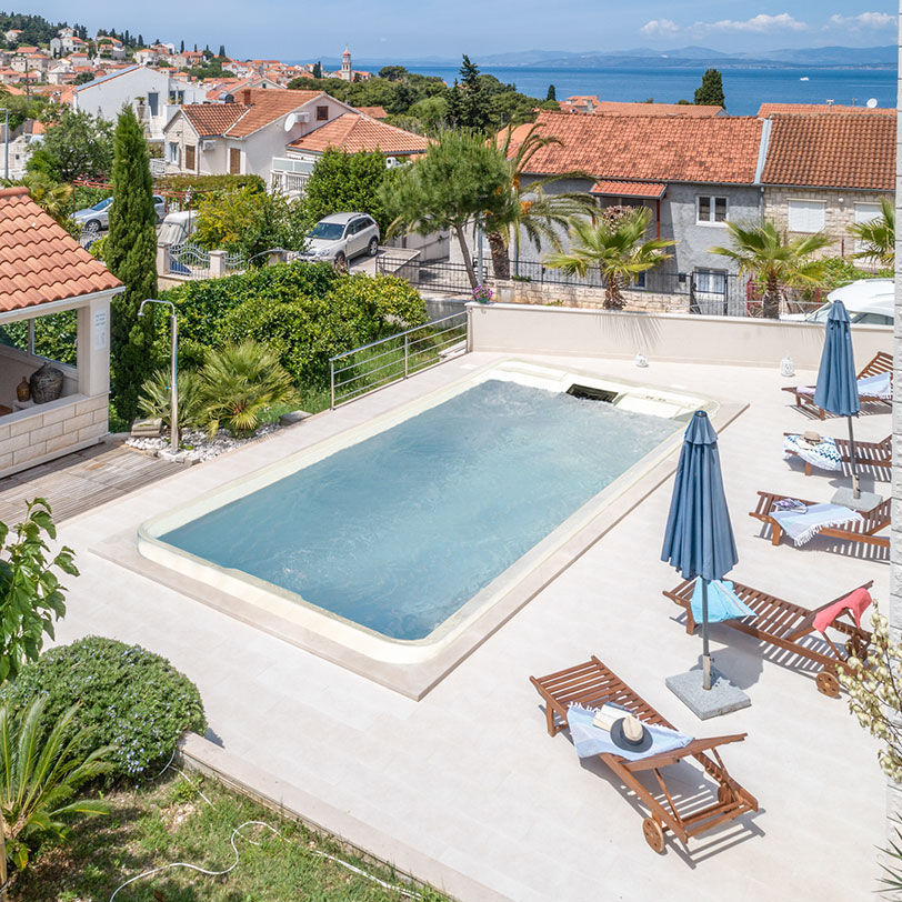 Piscina-spa retangular - Liberty - Piscine Acquaform - de 4 lugares ...