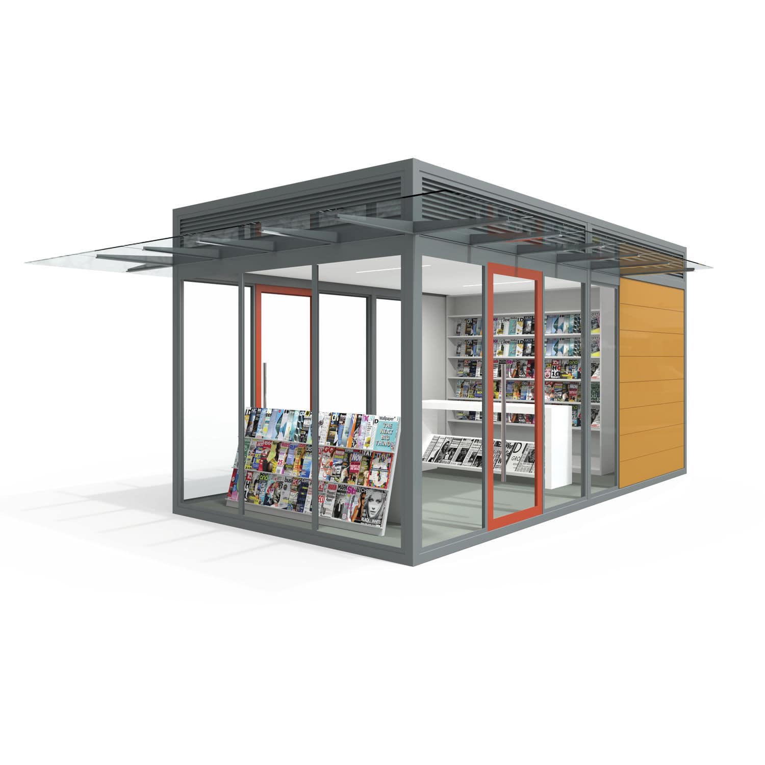 Quiosque da linha comercial - ARQUI - LARUS DESIGN - de informação ...