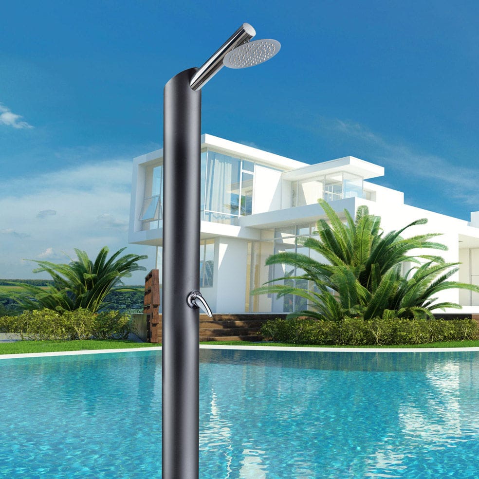 Chuveiro de jardim solar - SO2900 - Ama Luxury Shower - em aço inoxidável
