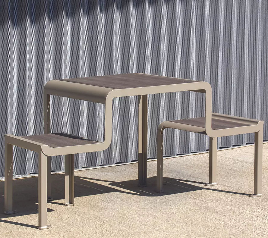 Mesa de piquenique de 2 lugares - PAOSA - Concept Urbain ...