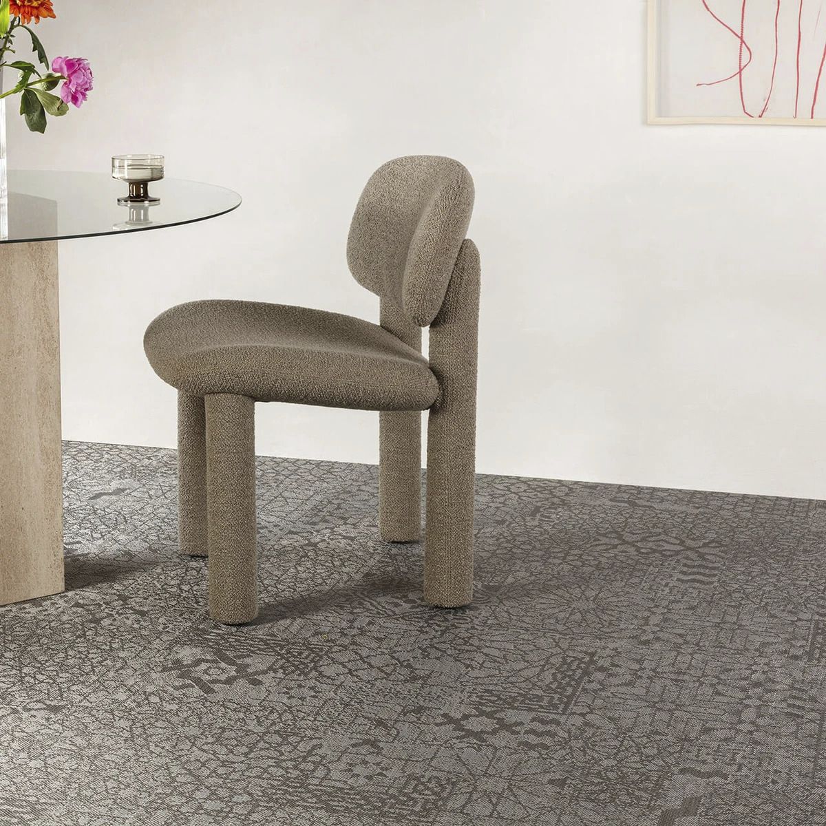 Revestimento de piso vinílico - ALHAMBRA CHARCOAL - 2TEC2 - em fibra de ...