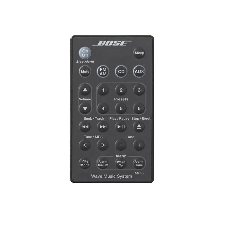 Controle remoto para sistema multimídia - Wave music system - Bose ...
