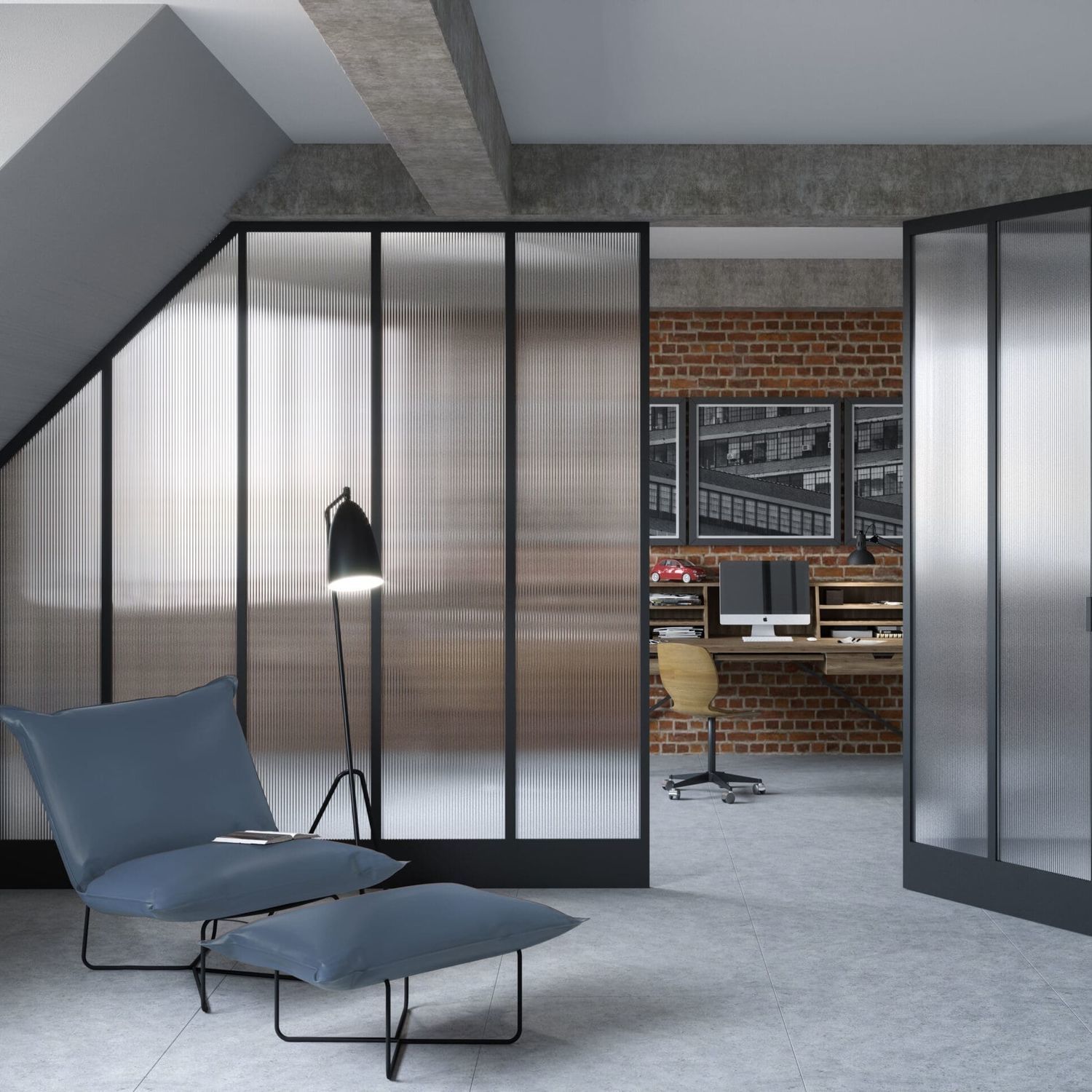 Painel de vidro temperado - VISIOSUN® - Glassolutions - decorado ...