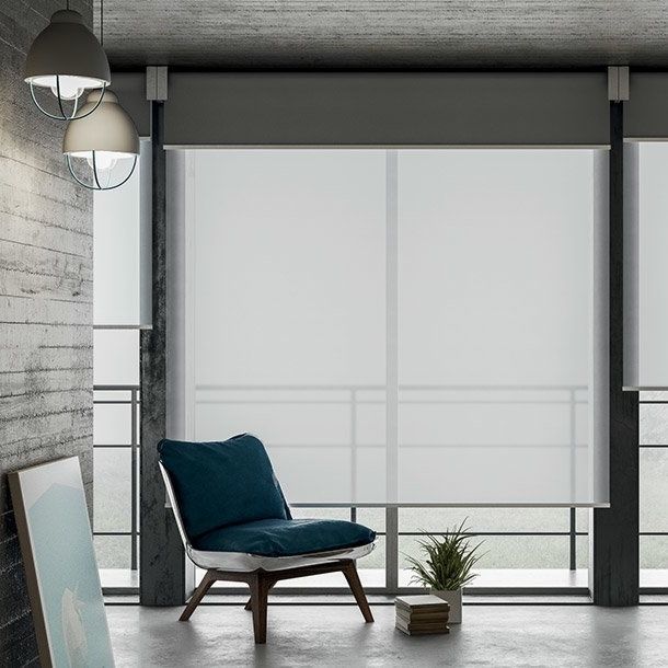 Persiana rolô - ROLL UNO N&D - TAO DESIGN - para janela / em aço Corten ...