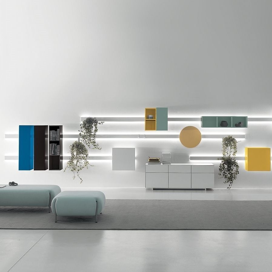 Estante de parede - DV504 MILO - Della Valentina Office - contemporânea ...