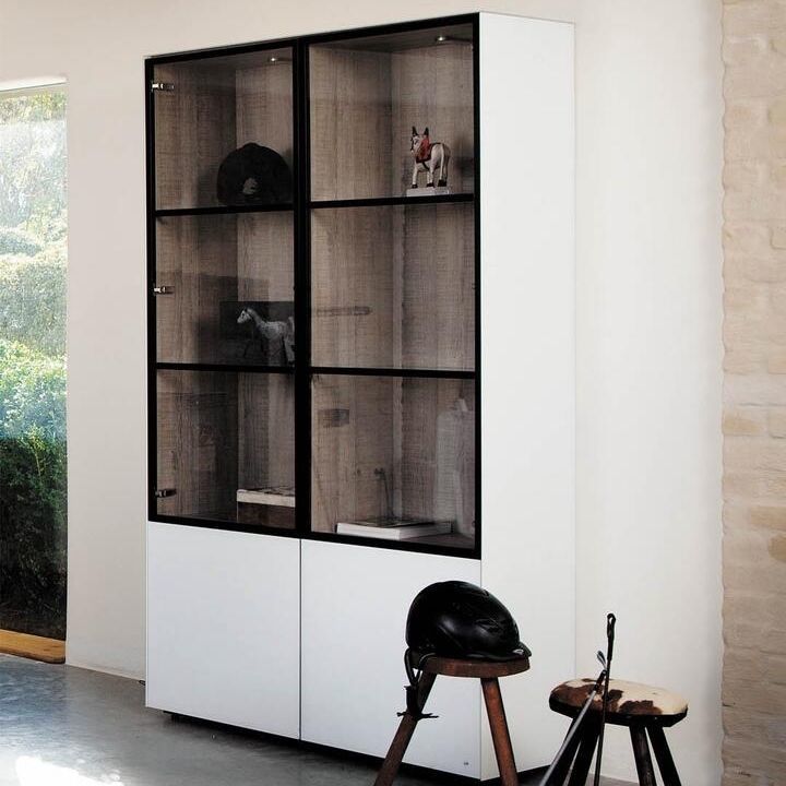 Vitrina contemporânea - CUBE 193 - Ghekiere Industries - em vidro / em ...