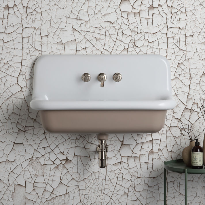 Cuba suspensa - TCL90 - BLEU PROVENCE - em cerâmica / retangular / clássica