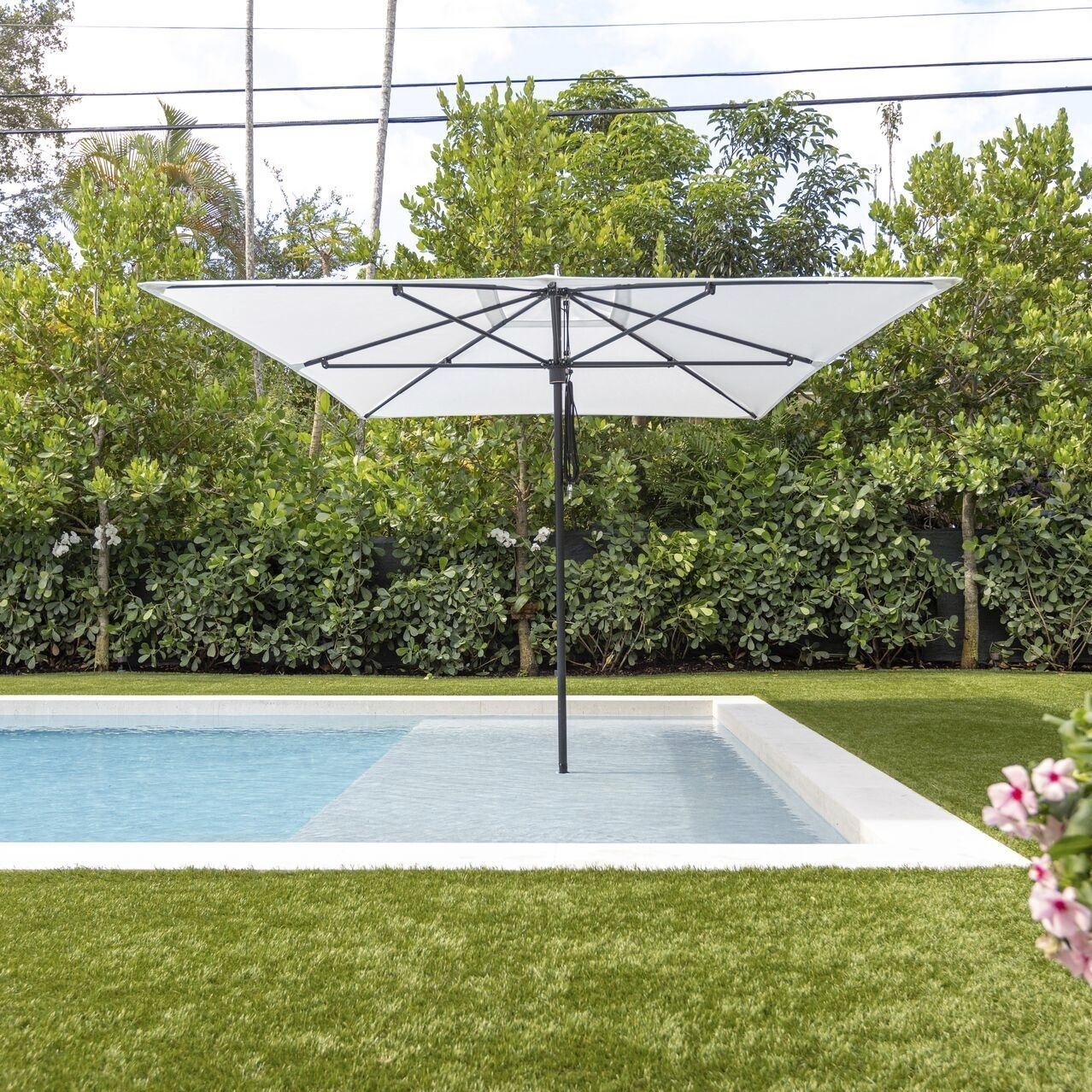 Ombrelone quadrado - OCEAN MASTER M1 CLASSIC - TUUCI - retangular ...