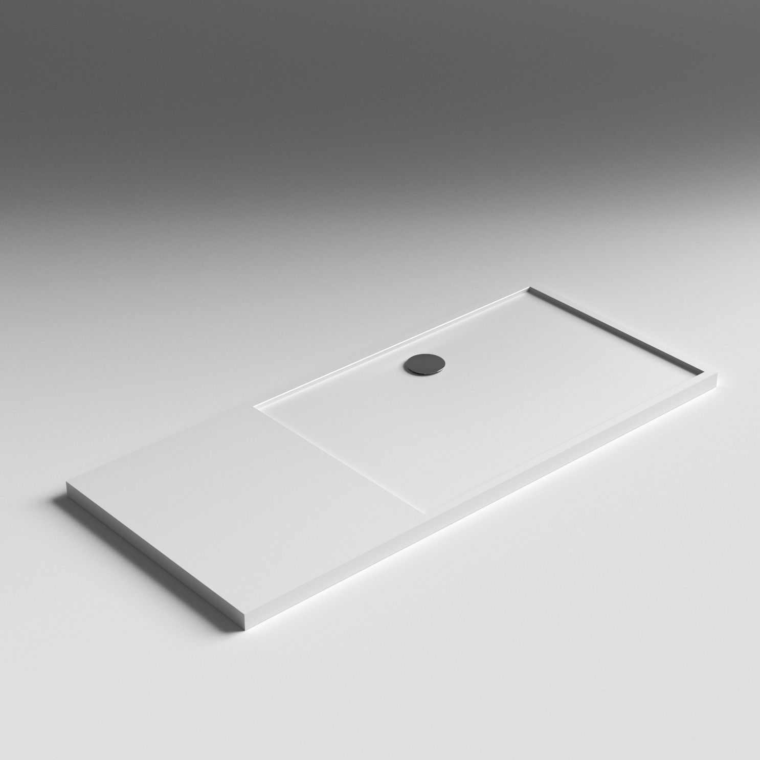 Piso de box retangular - PIATTO IN - SIGN - elevado / extraplano / em ...