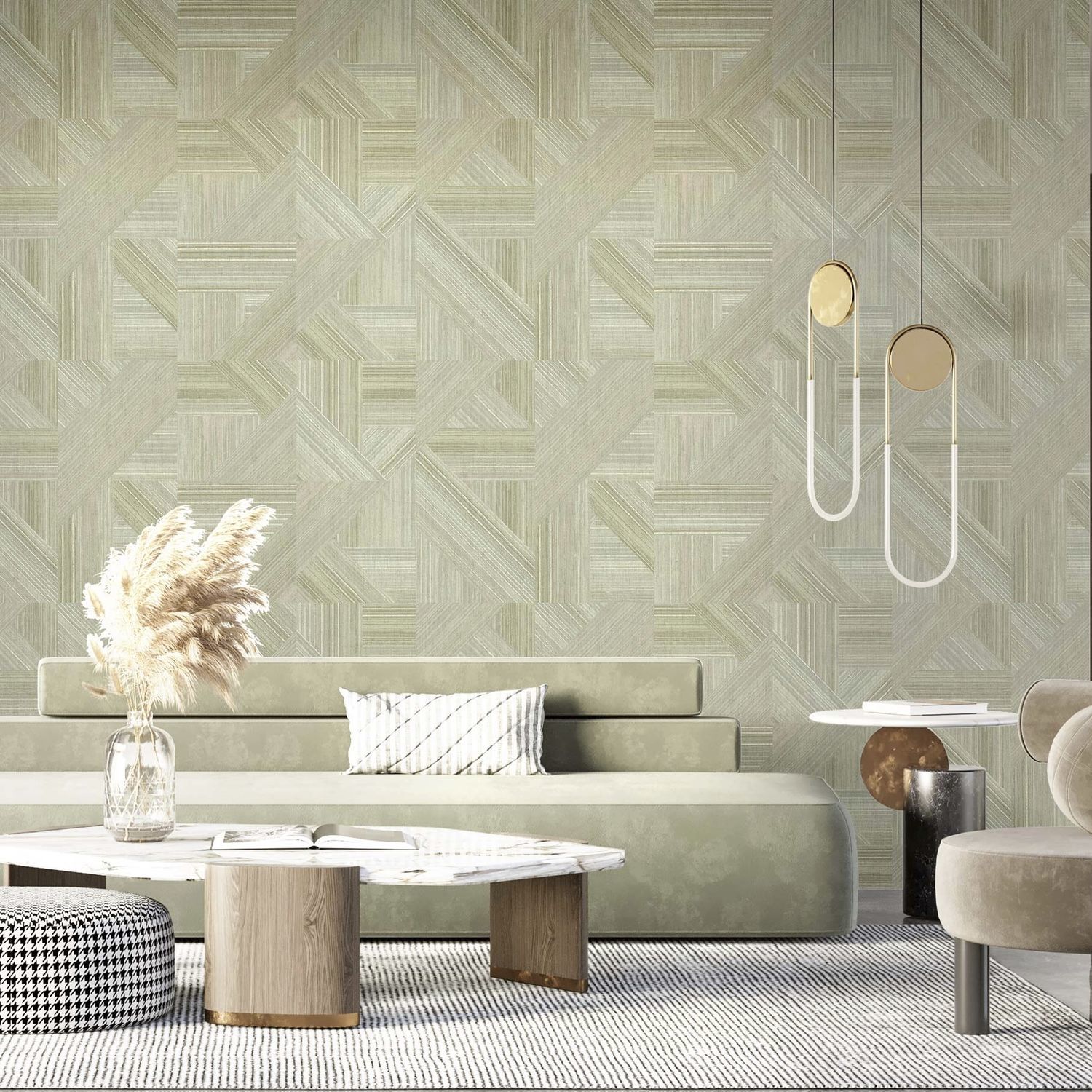 Papel de parede contemporâneo - TERRA : CONNESSIONI - Parato - vinílico ...