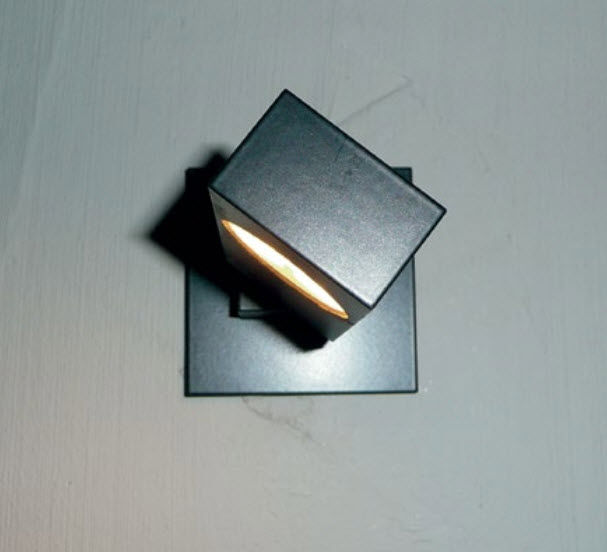 Spot de parede - BRIGG XS - Ecoled - de LED / quadrado / metálico