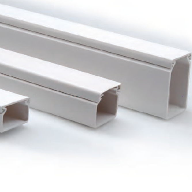 Canaleta em PVC - WITH BASE - Kassinakis P.E. SA - de parede / profissional
