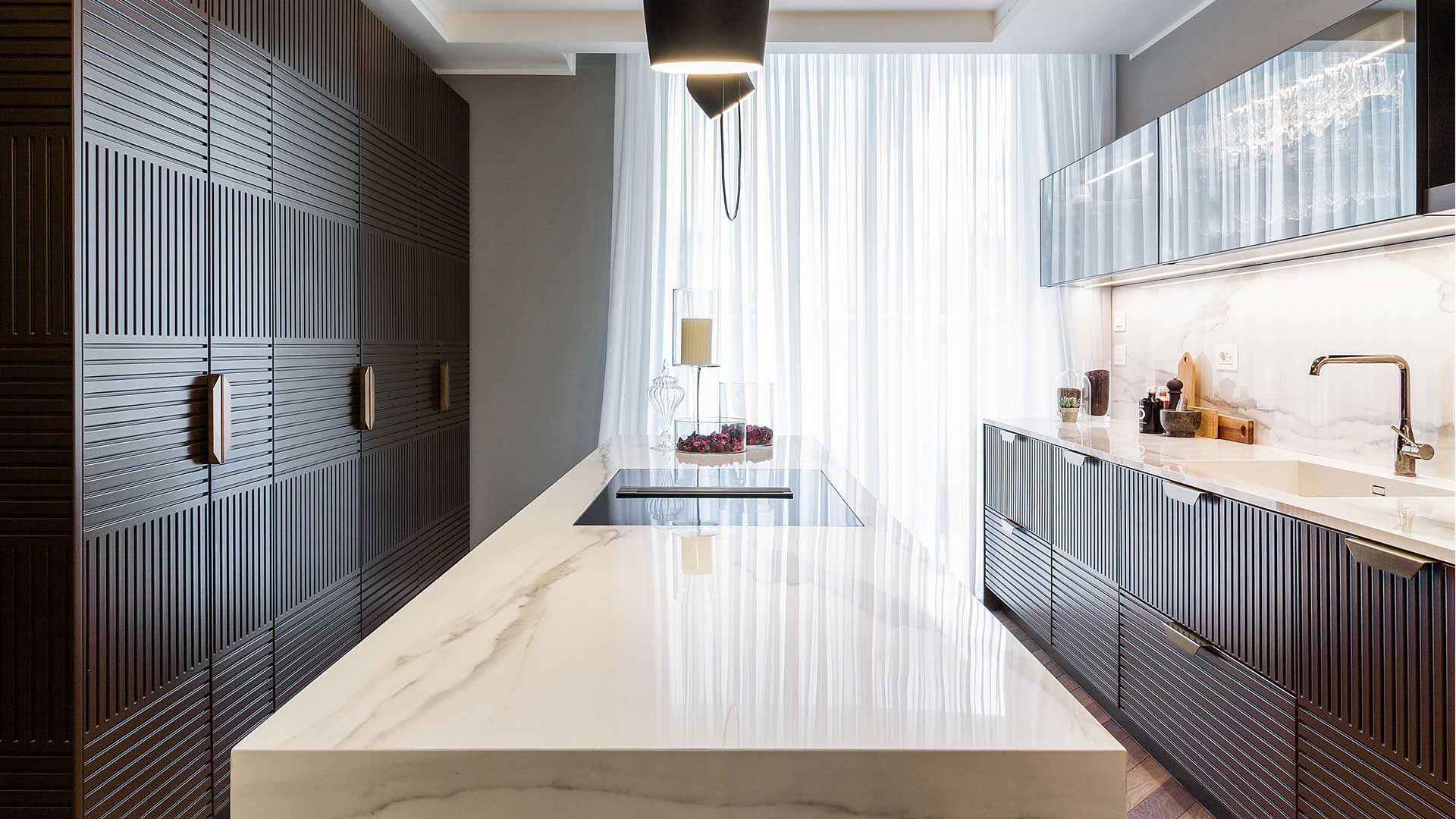 Cozinha contemporânea - 202103 - TM Italia - em MDF laqueado / em ...