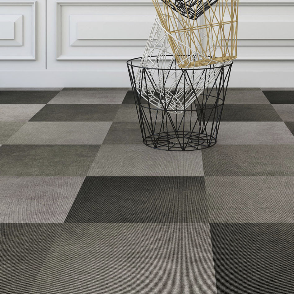 Carpete em placas - PETERSBURG - OBJECT CARPET - bouclê / tecido / em PET