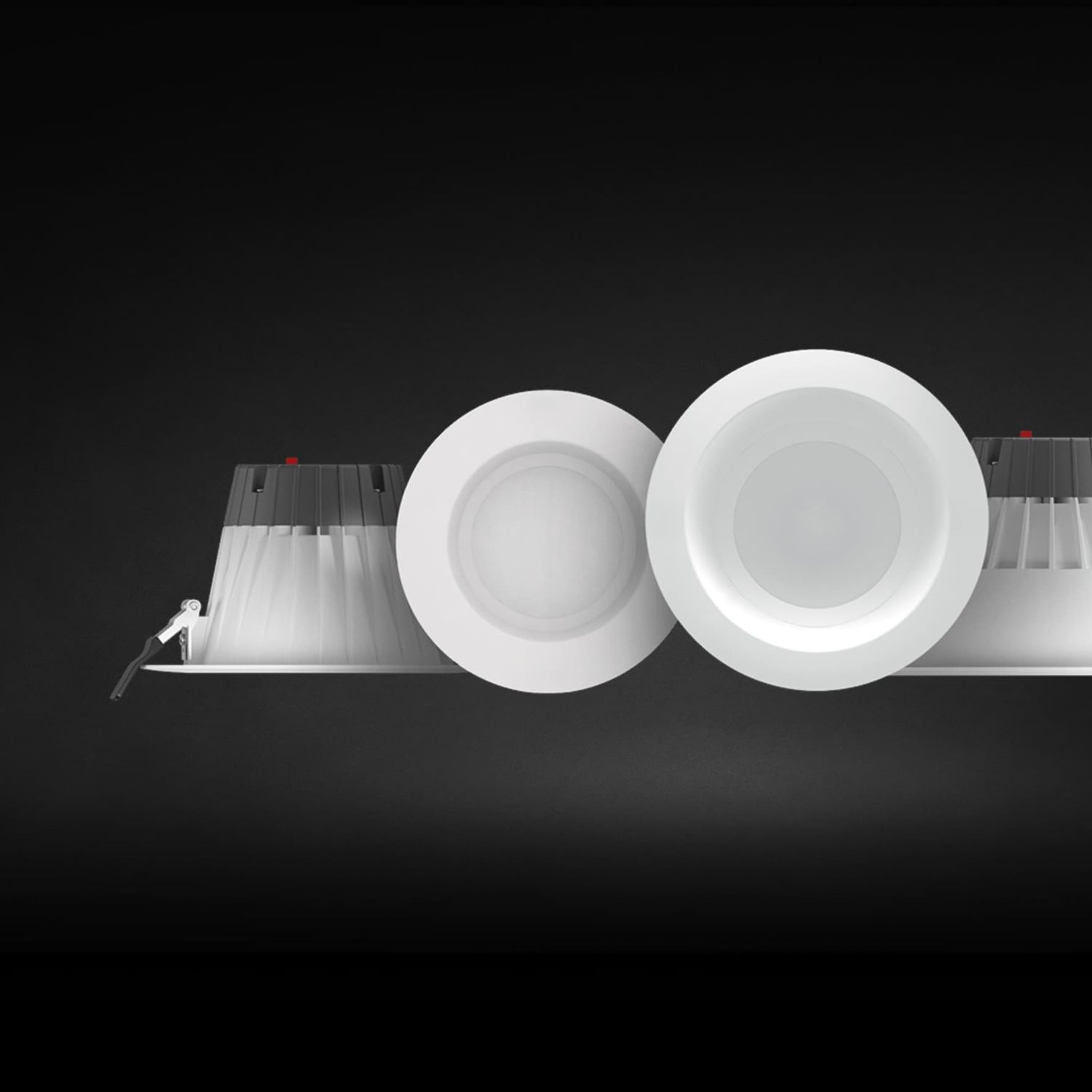 Downlight de embutir - CRLED CCT SELECTABLE 6" & 8" - RAB Lighting - de LED / redondo / para ...