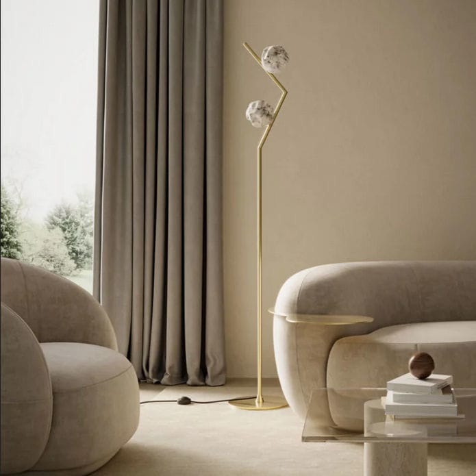 Pendente - STONE - Torremato - em latão / em vidro de Murano ...