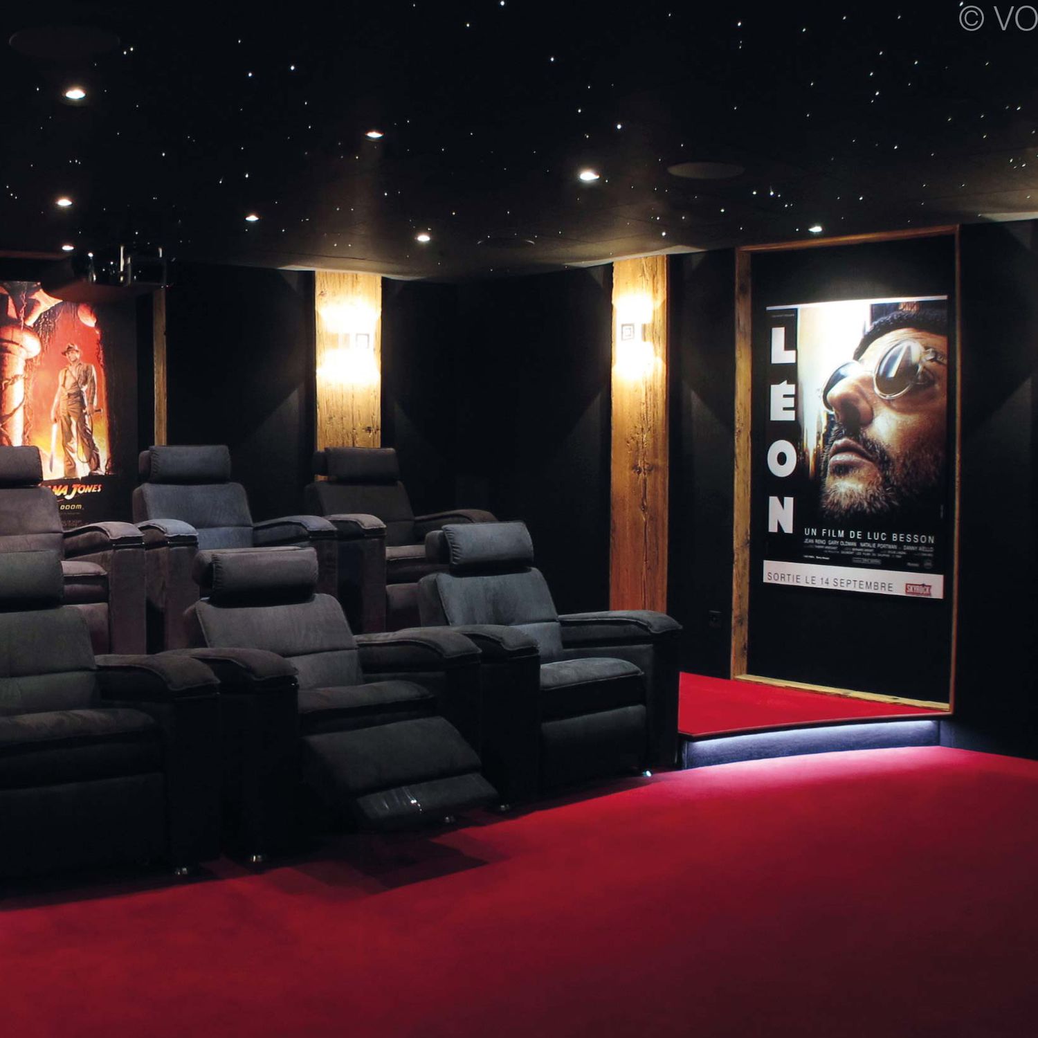 Sala de home theater particular - SWITZERLAND - VOTRE CINEMA
