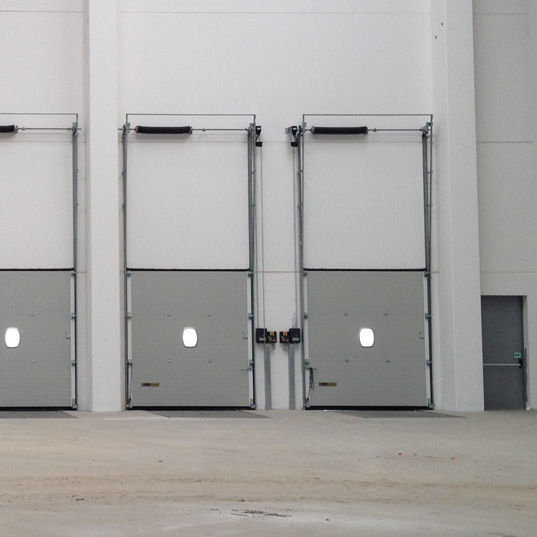 Porta industrial seccionada - VERTICAL LINTEL - KOPRON - metálica ...