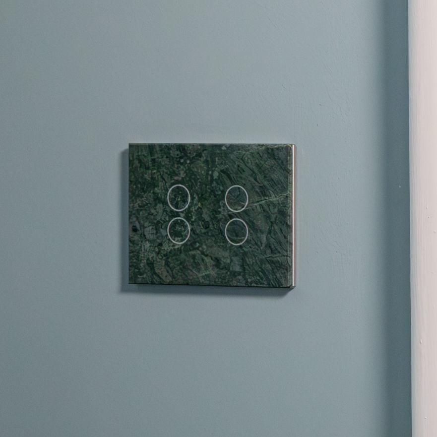 Interruptor Touch - Vitrum Design - de embutir / em vidro / contemporâneo