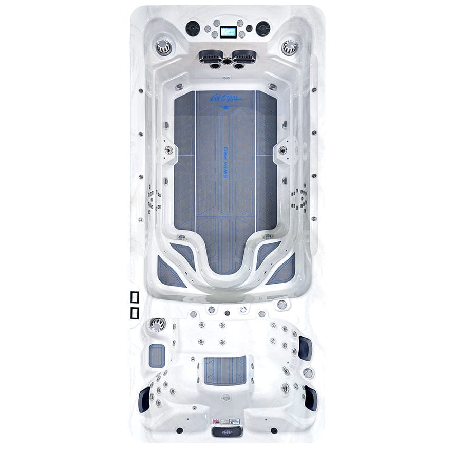 Spa de natação acima do piso - Olympian - Cal Spas - retangular / de 3 ...