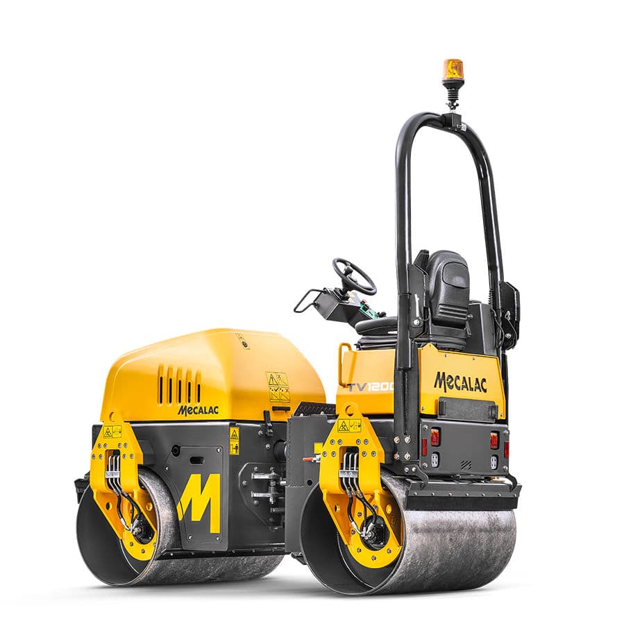 Rolo compactador tandem - TV1200 - MECALAC Baumaschinen GmbH ...