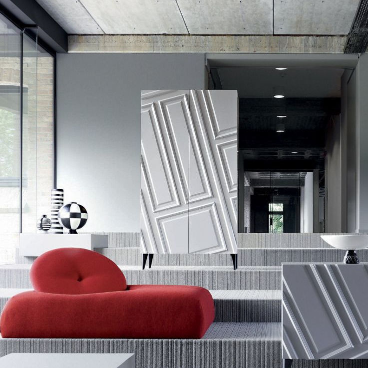 Buffet aparador alto - ASTRAGALE - ROCHE BOBOIS - contemporâneo / em ...