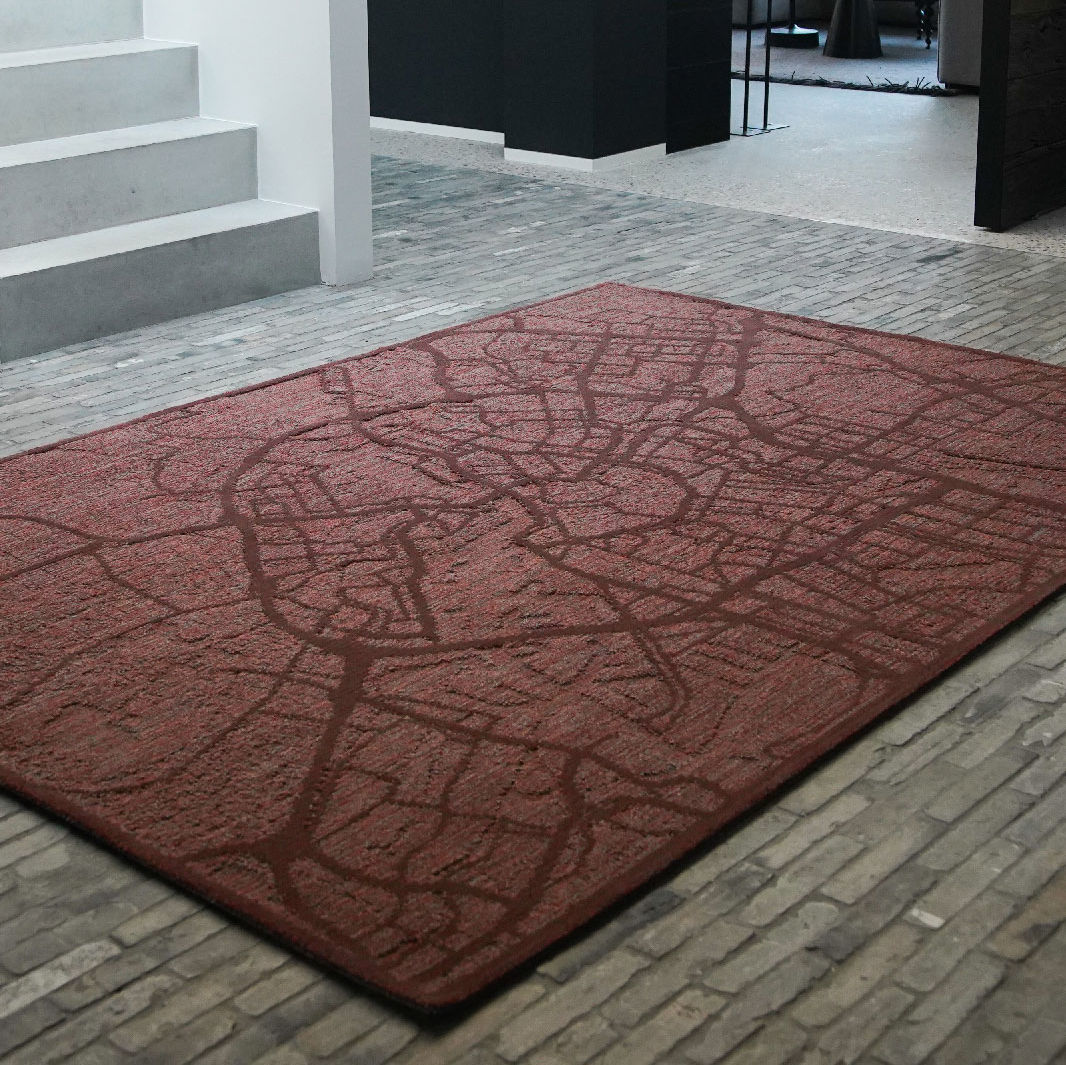Tapete contemporâneo - Cosmopolite - Carpet Sign - estampado / em lã ...
