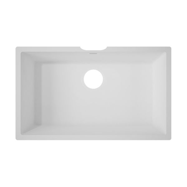 Pia com 1 cuba - Spicy - CORIAN - sem escorredor / em Corian® / de sobrepor