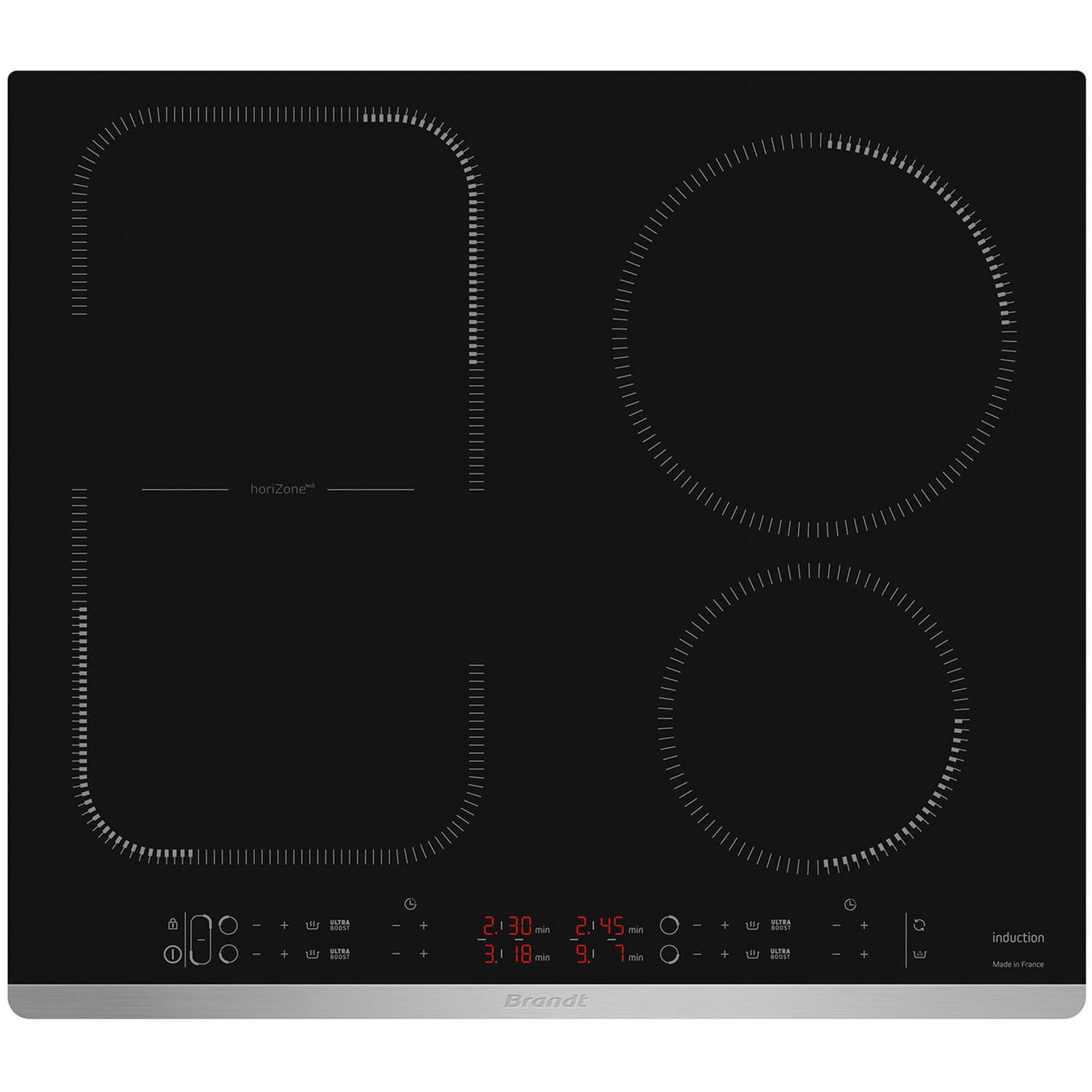 Cooktop de indução - BPI164HUX - Brandt - 4 bocas / de embutir / com ...