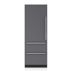 Freezer sob bancada - ID-24FI - SUB-ZERO - com gavetas / cinza / de baixo consumo de energia