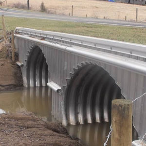 Bueiro em alumínio - BRIDGECOR® STRUCTURAL PLATE - Contech - para ...