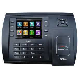 Leitor de cartões RFID - ICLOCK S500 - ZKTeco - para controle de acesso automático