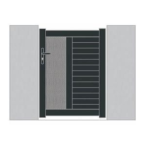 Portão de jardim em alumínio - Estelle - USINE-ONLINE