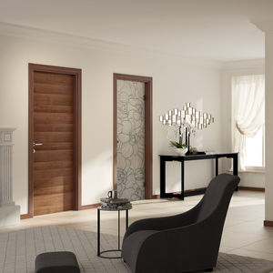 Porta interna - SEGNO - Otcdoors - em madeira / pivotante / de abrir