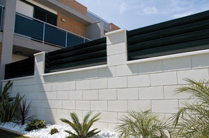 Bloco de concreto para parede de retenção - Todos os fabricantes de ...