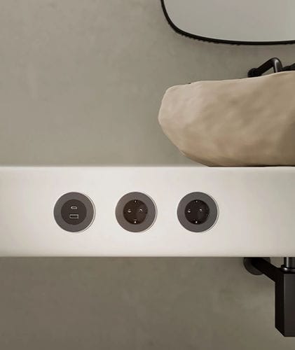 Tomada elétrica - VERSADOT - ASA International Group - USB / de parede ...