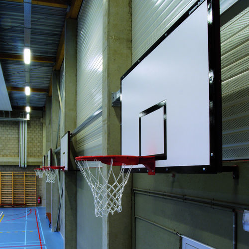 Tabela de basquete em madeira - 3211015 - Schelde Sports - retangular ...