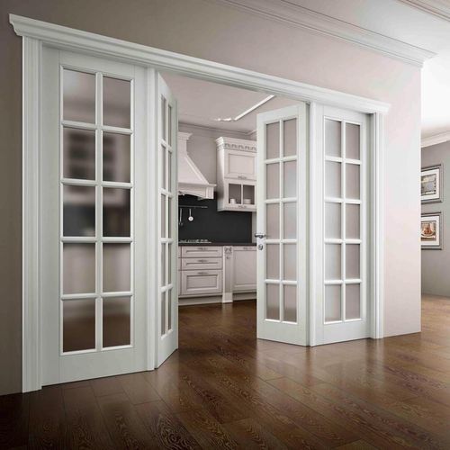 Porta interna - ROMAGNOLI - em madeira / de abrir / tradicional