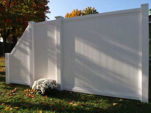 Cerca para jardim - HOARDING SOLID - Top Fence - em PVC