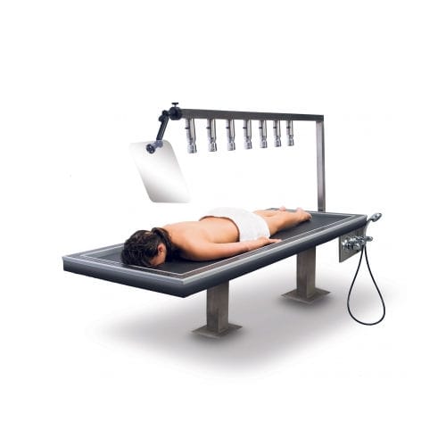 Ducha Vichy horizontal - HYDROWET 7 - HydroCo - para spa / para hidroterapia / preta